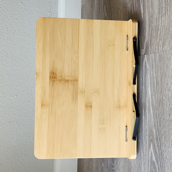 Other | Bamboo Book Stand For Reading A Cookbook Stand Tablet Stand ...